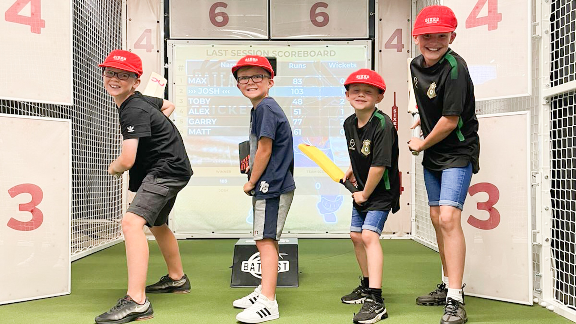 Kids Bat for Half-Price at Sixes Social Cricket – The Ultimate Family ...