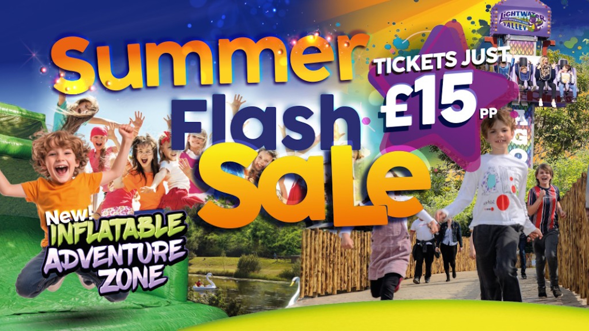Lightwater Valley Tickets only £15pp | Attractions Near Me