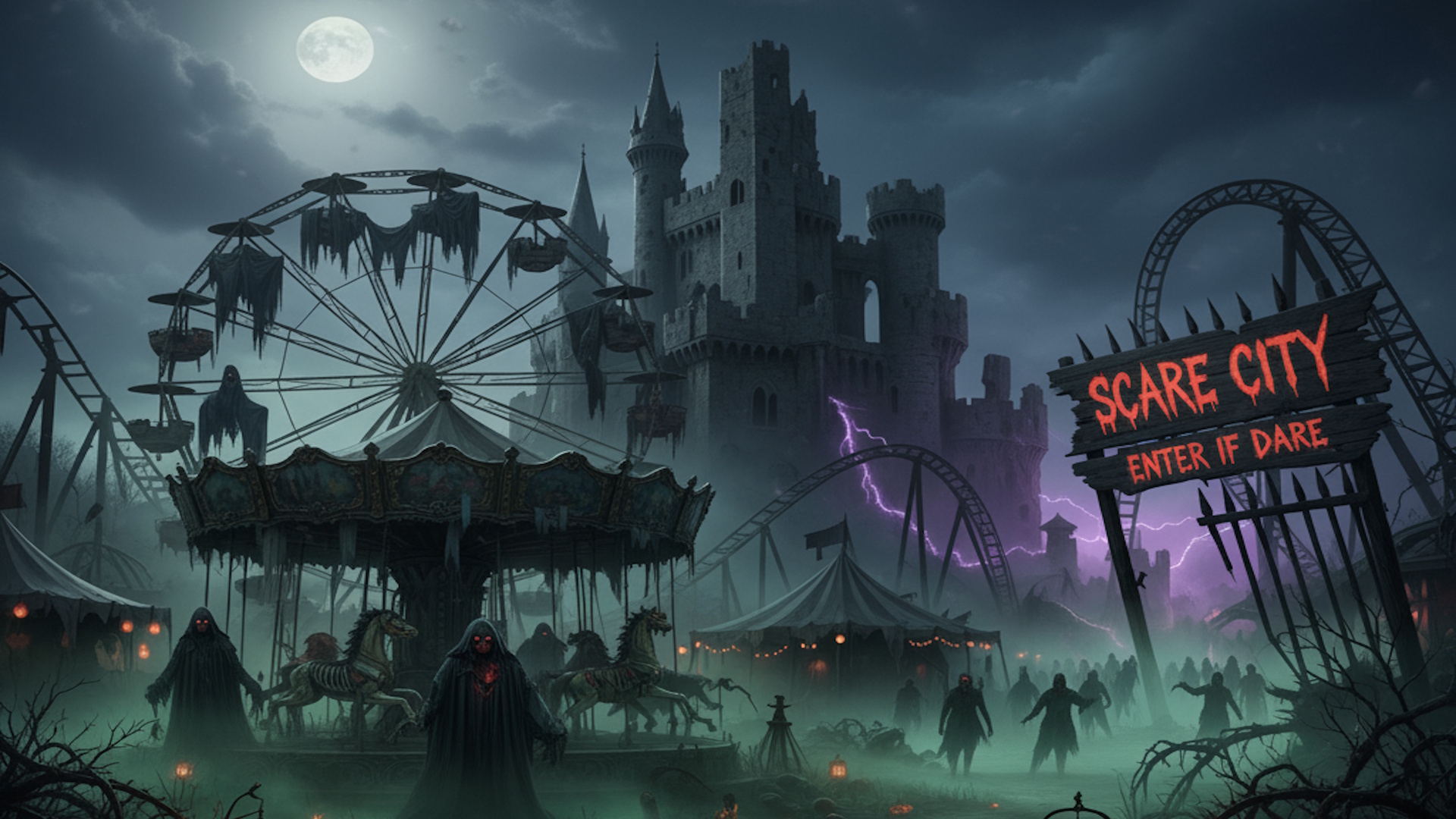 Halloween Scare Attractions & Nights Out | Attractions Near Me