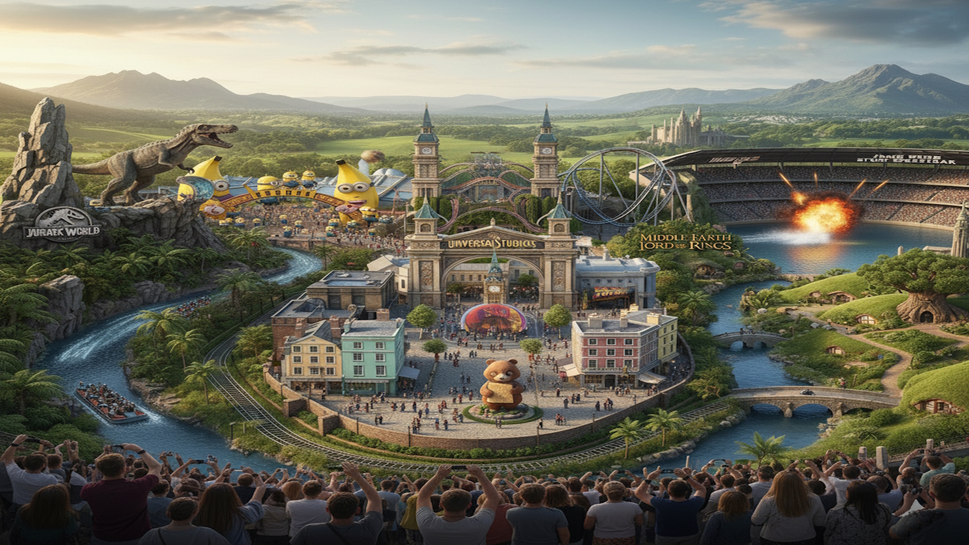 UK Universal Studios New Theme Park | Attractions Near Me